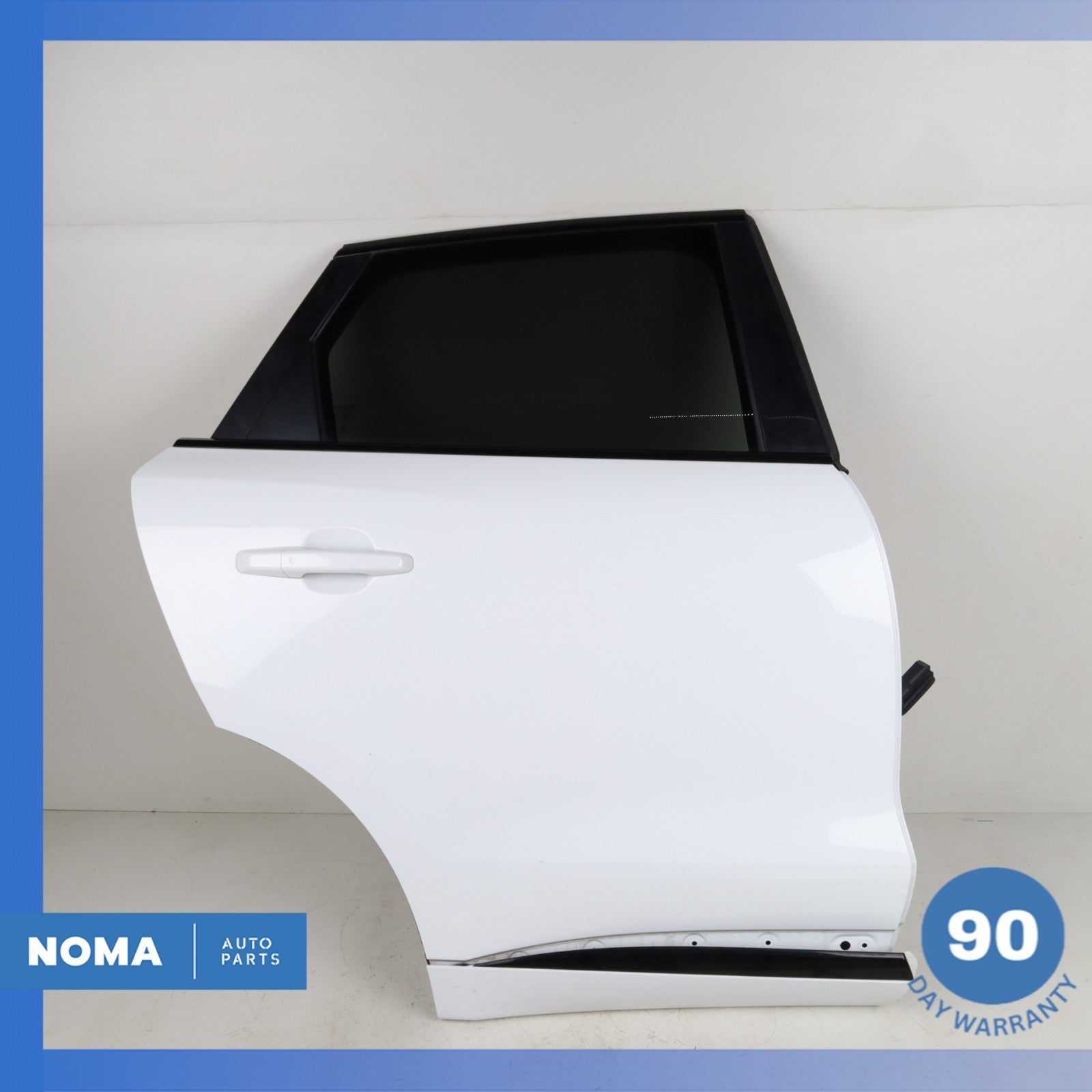 17-23 Jaguar X761 F-Pace Rear Right Passenger Side Door Panel Shell Wh ...